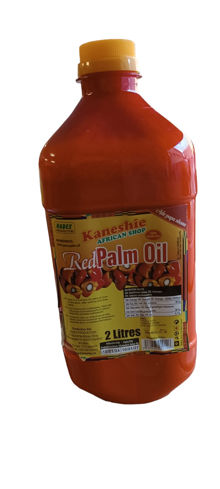 Kanehie Palm ouil 2 litres – KANESHIE-AFRICAN-SHOP